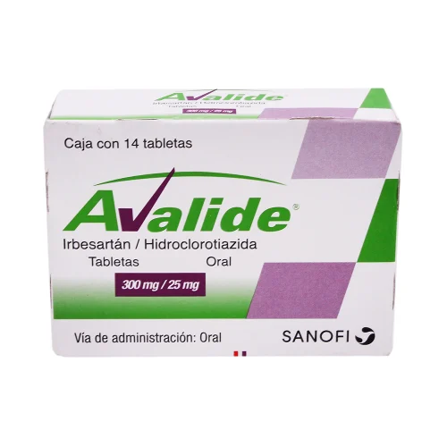 Avalide 300/25mg caja con 14 tabletas - Compra en Prixz