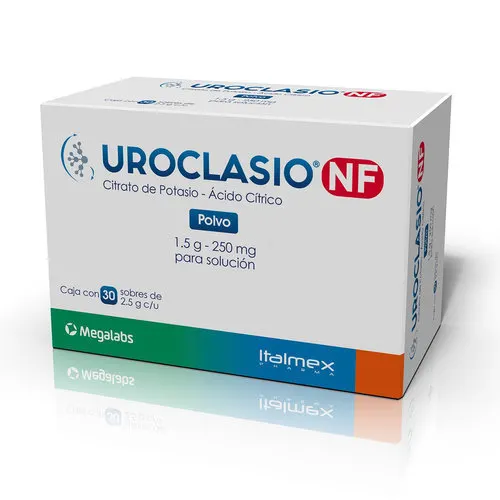 UROCLASIO NF Sobres 1.5 g / 250 mg – Alcalinizante urinario