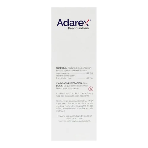 ADAREX Solución 1 MG/ML – Terapia de reemplazo