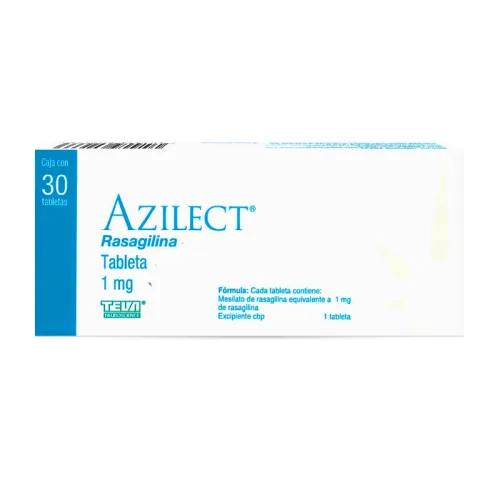 Azilect 1 Mg Con 30 Tabletas | Farmacia Online Prixz