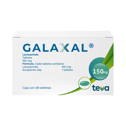 Compra Galaxal Lacosamida 150 Mg Caja Con 28 Tabletas en Oferta
