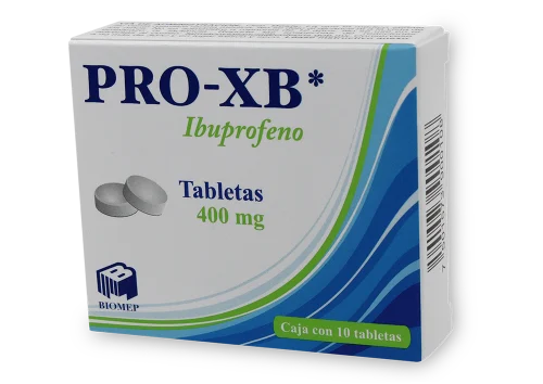 Pro-Xb 400 Mg Con 10 Tabletas | Farmacia Prixz
