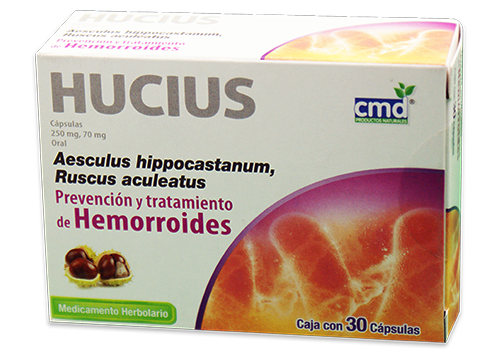 Comprar Hucius 250/70 Mg Con 30 Cápsulas en Farmacia Prixz