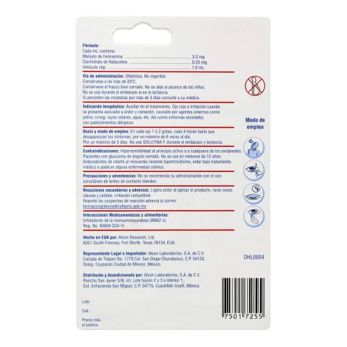 Solutina F 0.3/0.016 G Con 15 Ml De Solución Oftálmica | Farmacia ...