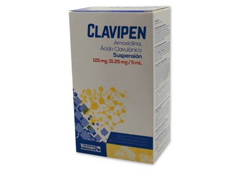 Clavipen 125/31.25Mg Suspensión Con 60 Ml | Farmacia Online Prixz