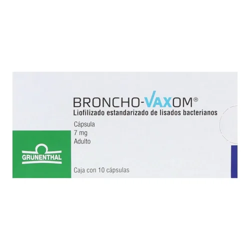 Broncho-Vaxom Adulto 7 Mg Con 10 Cápsulas Prixz Farmacia Online