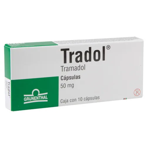 Compra Tradol 50 Mg Con 10 Cápsulas | Prixz