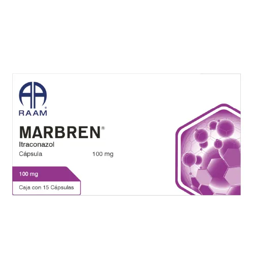 Marbren 100 mg Cápsulas C15 - Medicamento Genérico