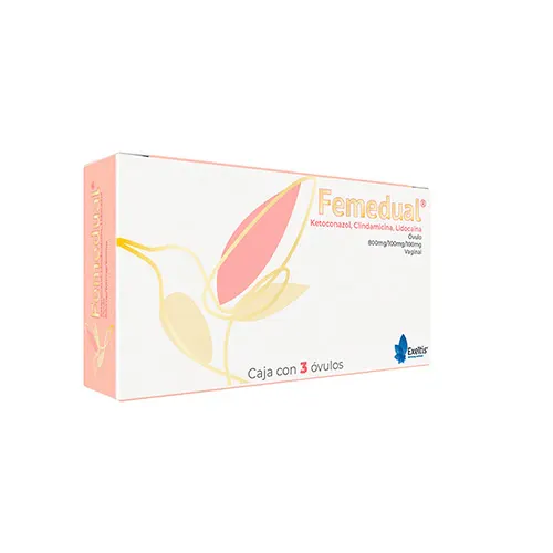 Femedual 800/100/100 mg C3 Óvulos – Uso en Vaginitis
