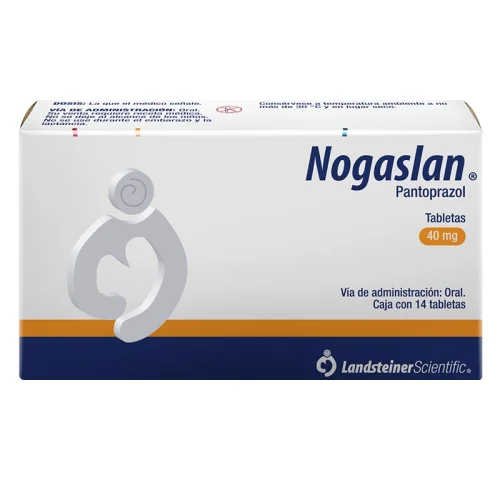 Nogaslan Pantoprazol 40 Mg Con 14 Tabletas | Farmacia Online Prixz
