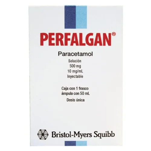 Perfalgan Paracetamol 10 Mg/Ml Solución Inyectable Con 1 Frasco Ámpula ...