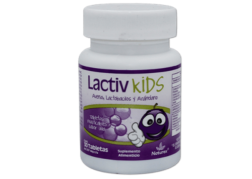 Lactiv Kids en tabletas x30 - Deficiencia de ácido fólico