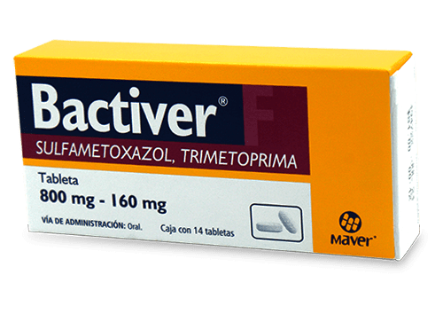Bactiver 800/160 Mg Con 14 Tabletas Prixz Farmacia Online