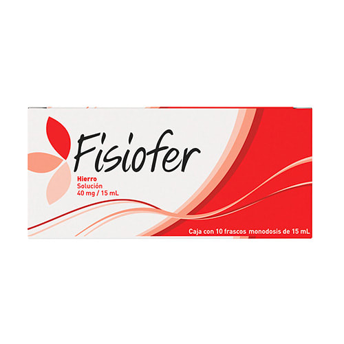 FISIOFER Solución Frasco 15 ML – Tratamiento de Anemia