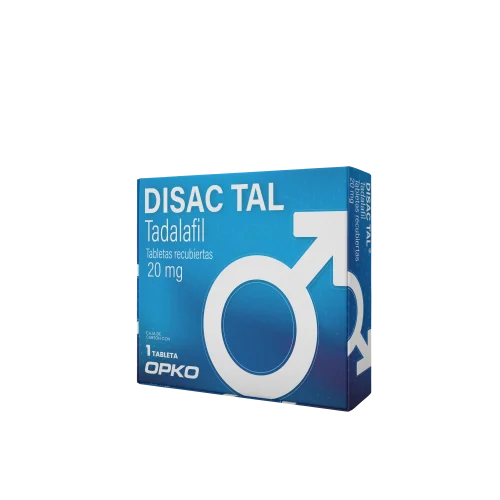 Disac Tal Tadalafil 20 Mg 1 Tableta - Compra en Prixz
