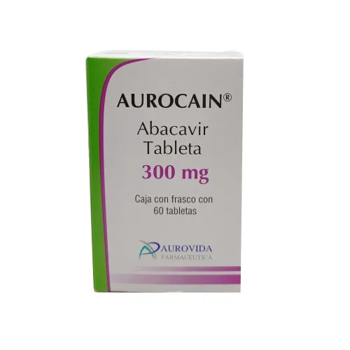 Aurocain Abacavir 300 Mg Con 60 Tabletas en Prixz.com