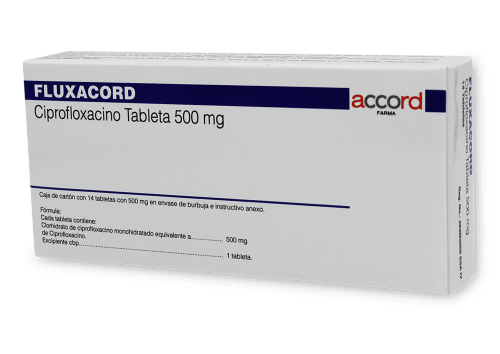 Fluxacord 500 Mg Con 14 Tabletas | Farmacia Online Prixz