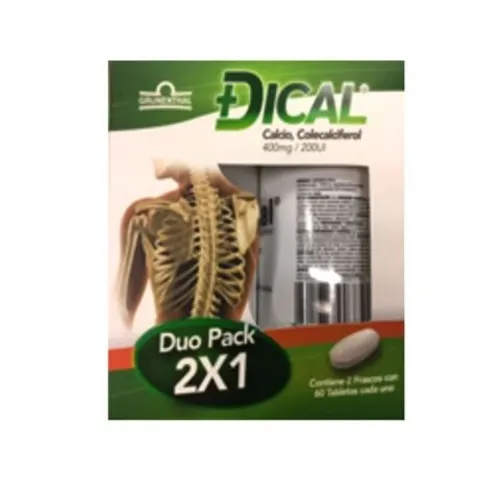 Dical 60 tabletas 400mg pack 2+1 - Compra en Prixz