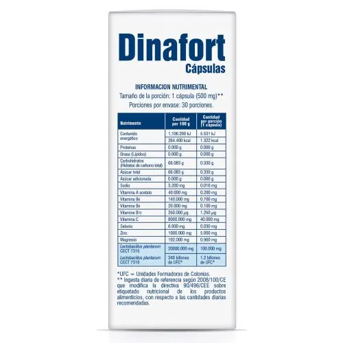 Dinafort con 30 Cápsulas