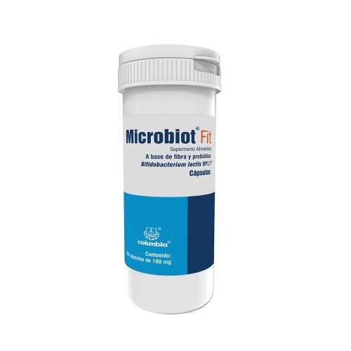 Microbiot Fit 30 cápsulas – Suplemento alimenticio probiótico