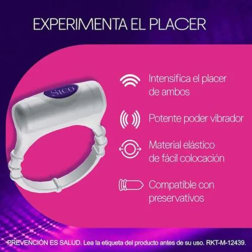Sico Anillo Vibrador – Accesorio íntimo de estimulación