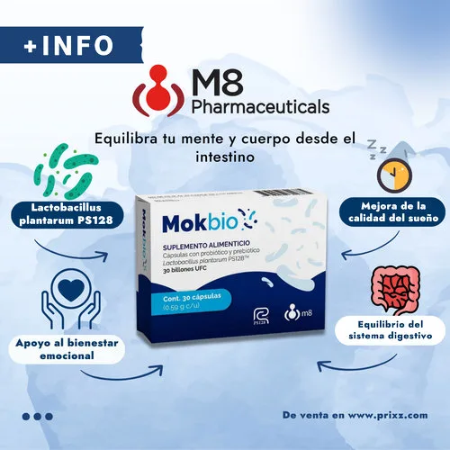 Mokbio Plantarum PS128 – Suplemento alimenticio con probióticos