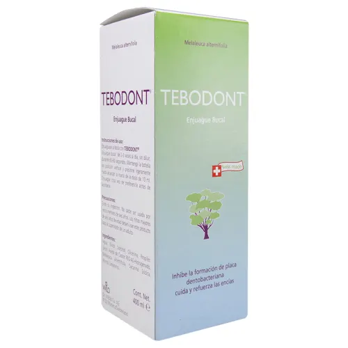 Tebodont enjuague bucal especializado 400 ml botella - Farmacia a domicilio
