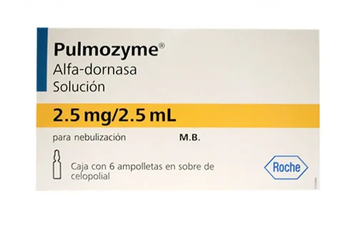 Pulmozyme 2.5 Mg Con 6 Ampolletas | Farmacia Online Prixz
