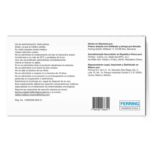 Firmagon Degarelix 120 mg jeringa prellenada 4 ml | Prixz