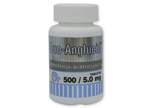 Duo-Anglucid 500/5 Mg Con 60 Tabletas - Compra en Prixz