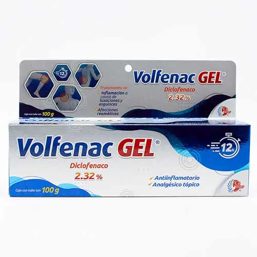 Volfenac Diclofenaco 2.32 % Gel Con 100 G | Farmacia Online Prixz