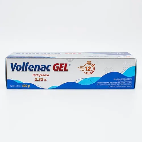 Volfenac Diclofenaco 2.32 % Gel Con 100 G | Farmacia Online Prixz