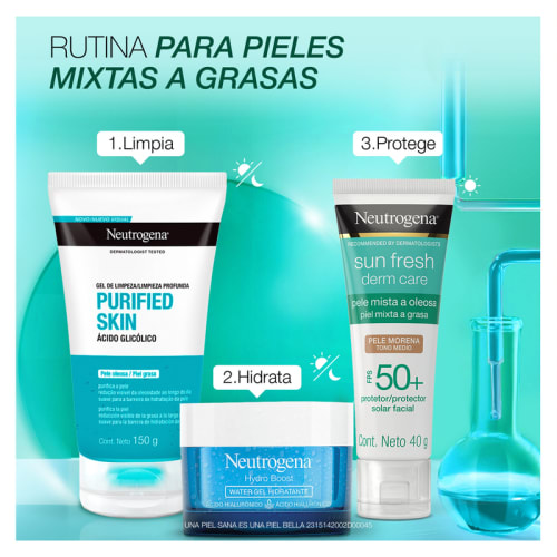 Protector Neutrogena Sun Fresh FPS 50+ - Protección Facial