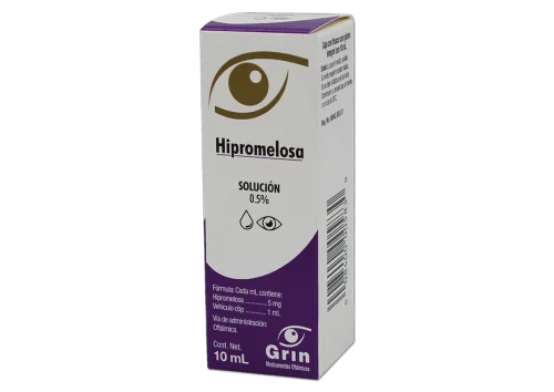 Hipromelosa 0.5 % Con 10 Ml De Solución | Farmacia Online Prixz