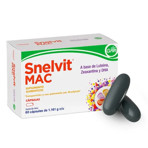 SNELVIT Suplemento Alimenticio 60 Cápsulas – Salud General