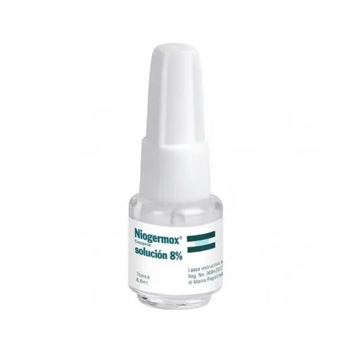 Niogermox solución 8% 6.6 mL – Tratamiento antimicótico uñas