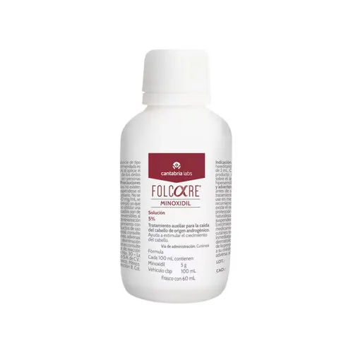 Folcare Minoxidil Solución 5% Con 60 Ml Prixz Farmacia Online