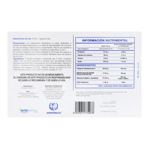 Kínisi 30 cápsulas – Suplemento alimenticio bienestar articular
