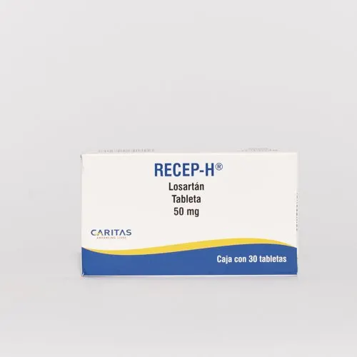 Recep H 50 mg – Tabletas C30 para equilibrar hormonas
