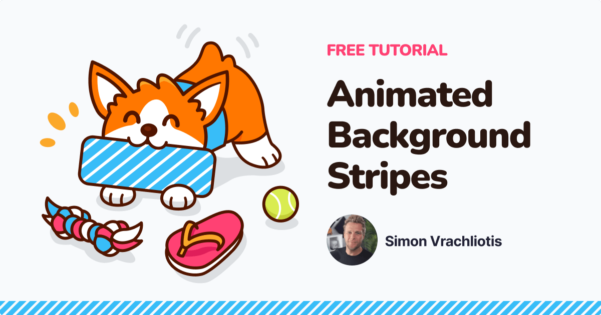 Create a Sliding Stripes Animation with CSS Keyframes