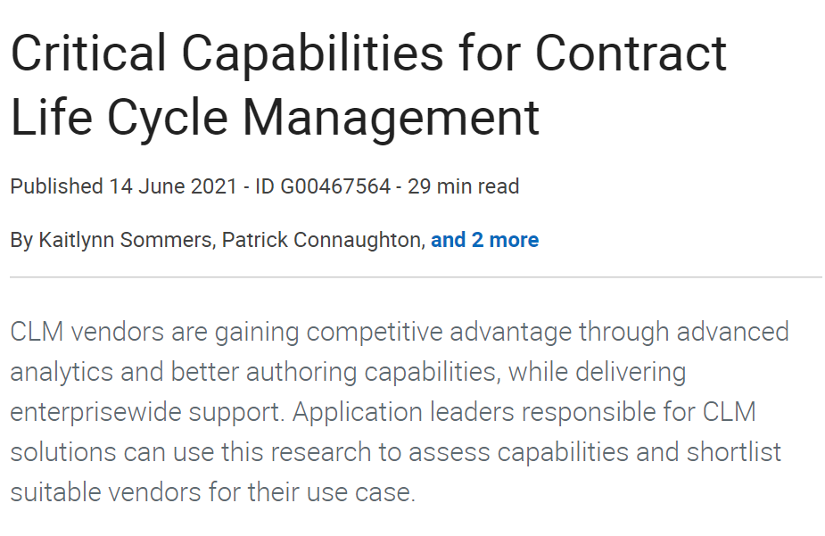 Marketplace - Procurement Leaders | Critical Capabilities for Contract ...