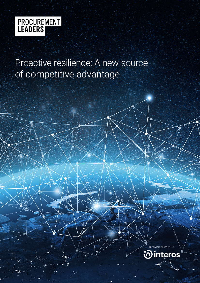 Marketplace - Procurement Leaders | Proactive resilience: A new source of competitive advantage ...