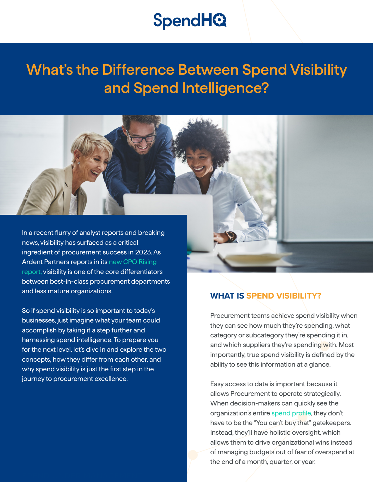 Marketplace - Procurement Leaders | What's the Difference Between Spend ...