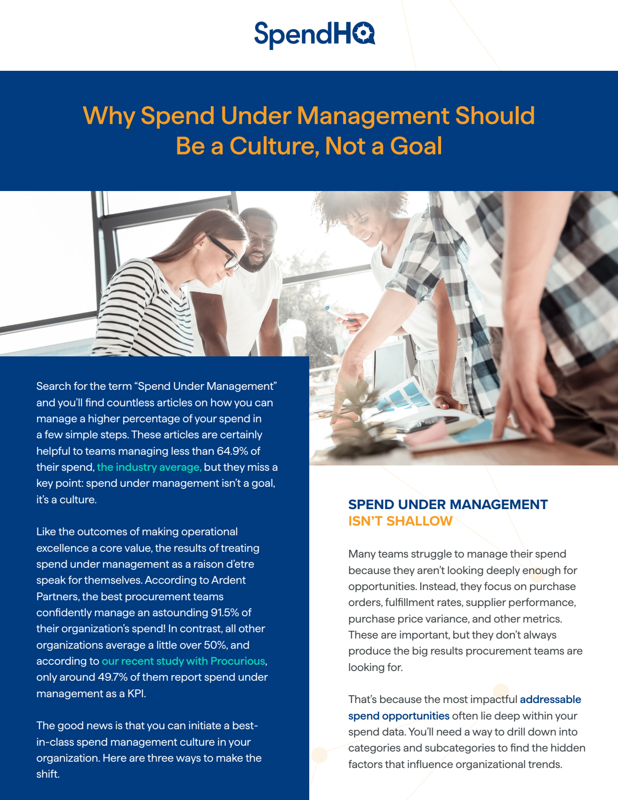 Marketplace - Procurement Leaders | Why Spend Under Management Should ...