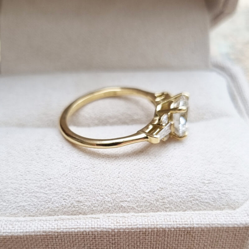 2 carat antique inspired lab grown diamond ring | Aardvark Jewellery