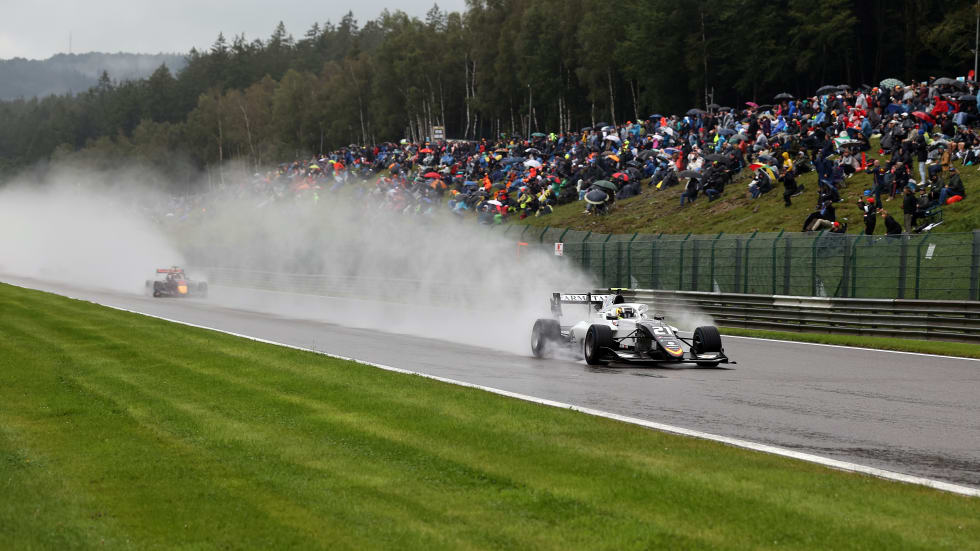 HIGHLIGHTS: Colombo clinches maiden win in wet Race 1 at Spa