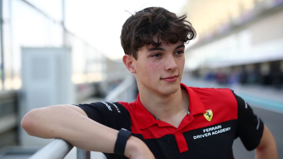 Bearman feeling confident for 2023 after successful post-season F2 test