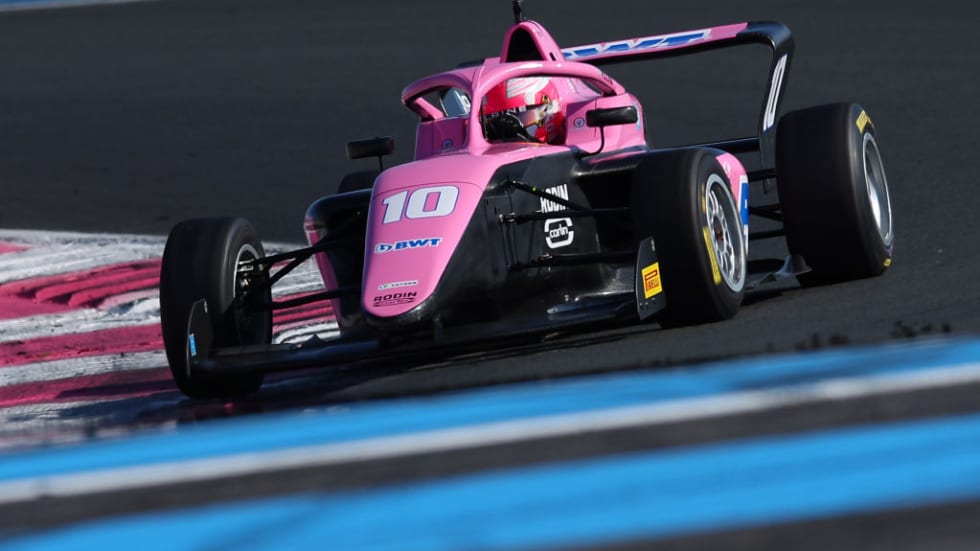 Day 1 of testing completed in Le Castellet