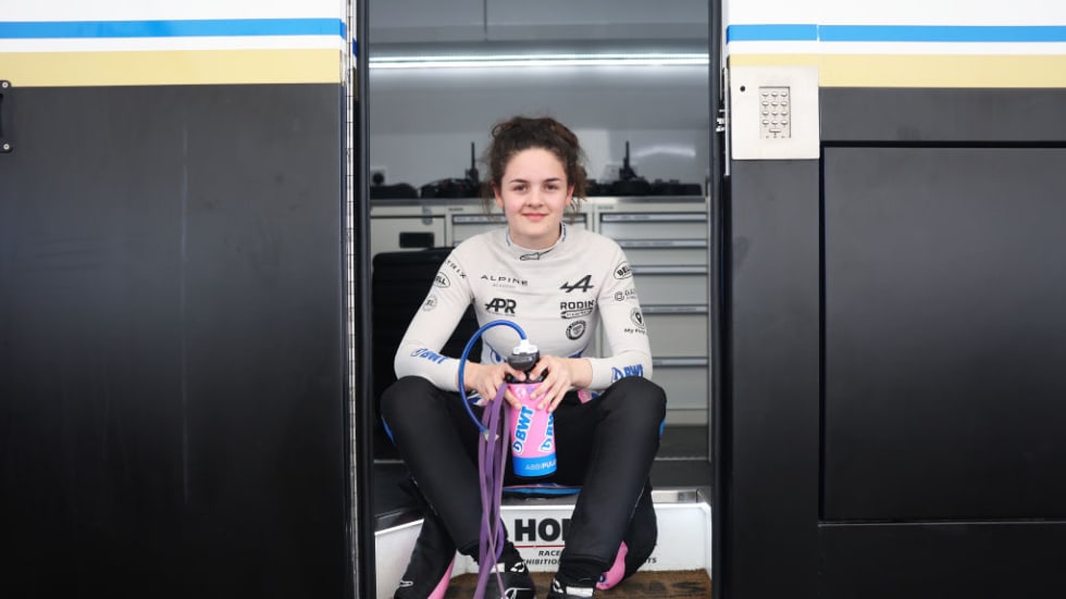 Abbi Pulling on her new mindset this week in Monza