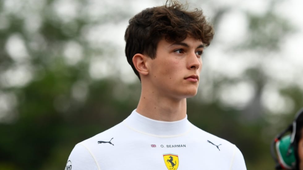 Oliver Bearman confirmed as Ferrari F1 Reserve Driver for 2024 season